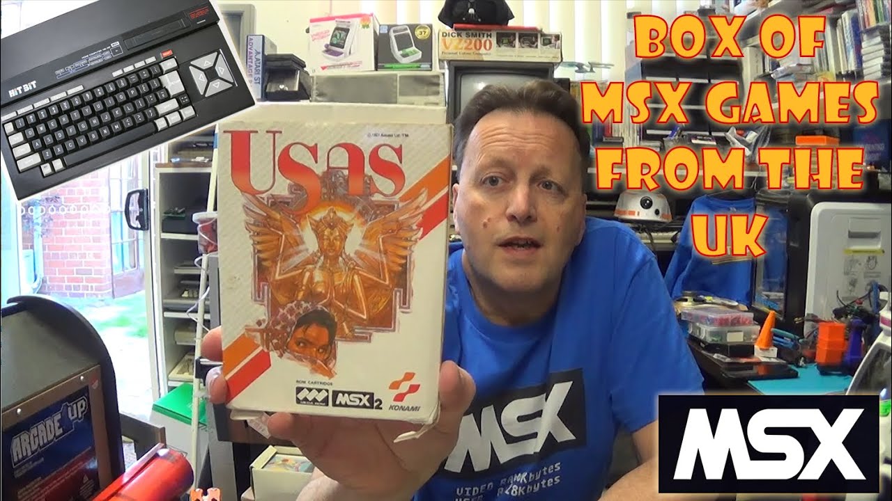 Big Box of MSX Games from the UK - Pickup & Play | Retrounlim