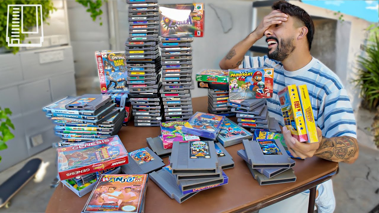 Collecting every single Nintendo game from scratch | Retrounlim