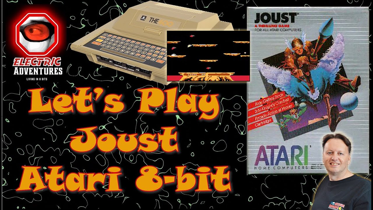 Let's Play - Joust Atari (8 bit) | Retrounlim