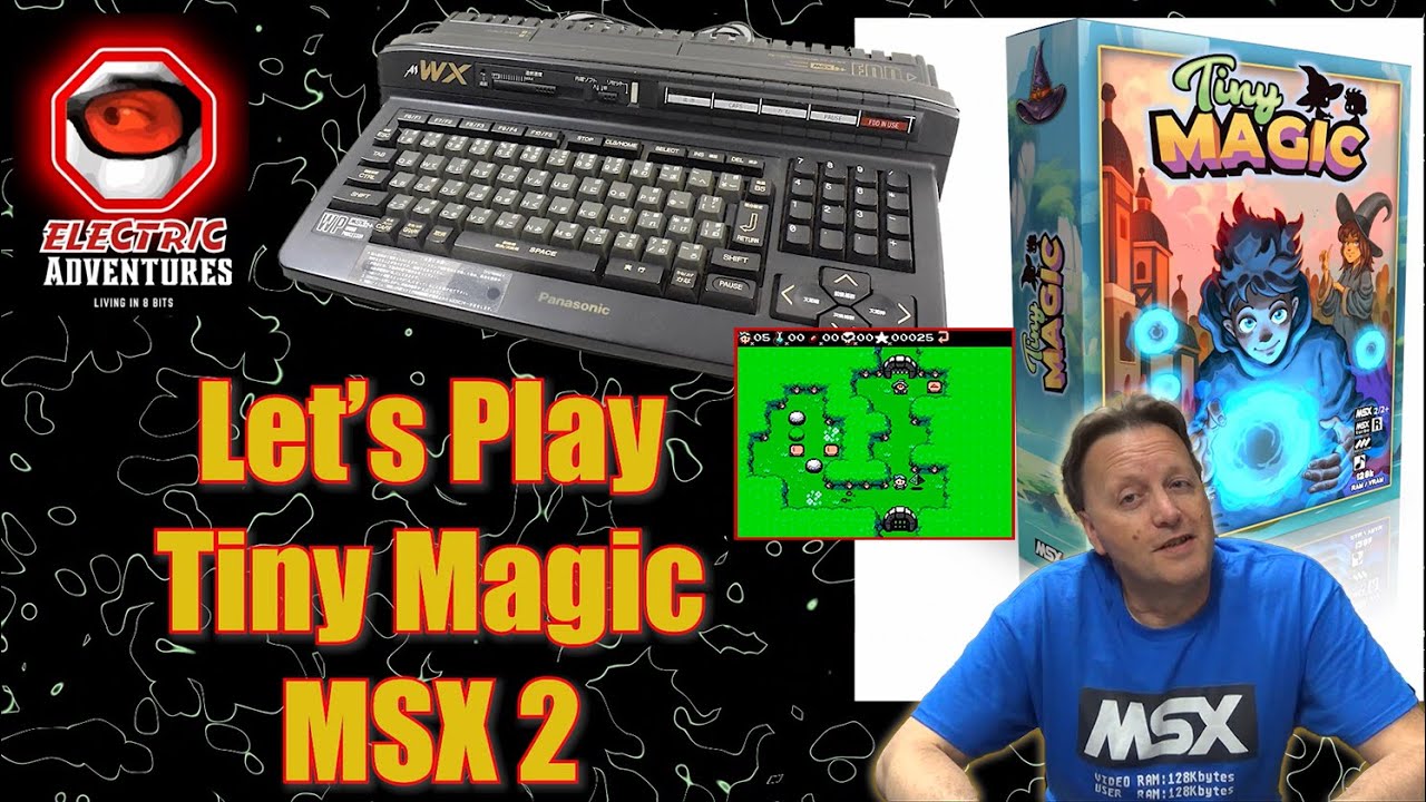 Special Let's Play - Tiny Magic - New MSX 2 Homebrew | Retrounlim