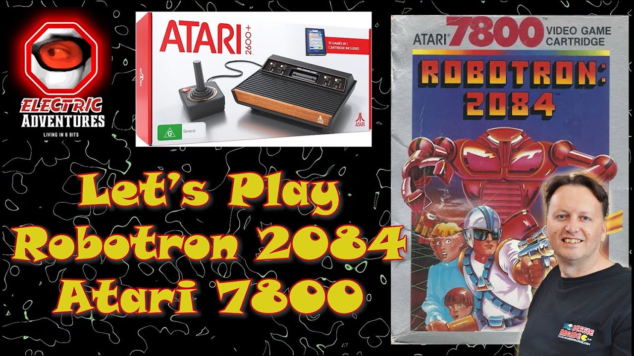 Atari 2600+ Let's Play - Robotron Atari 7800 | Retrounlim