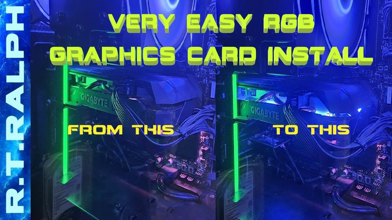 How to RGB Any PC Graphics Card | Retrounlim