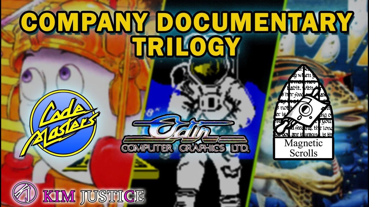 COMPANY DOCUMENTARY TRILOGY: Codemasters, Odin and Magnetic Scrolls | Kim Justice | Retrounlim