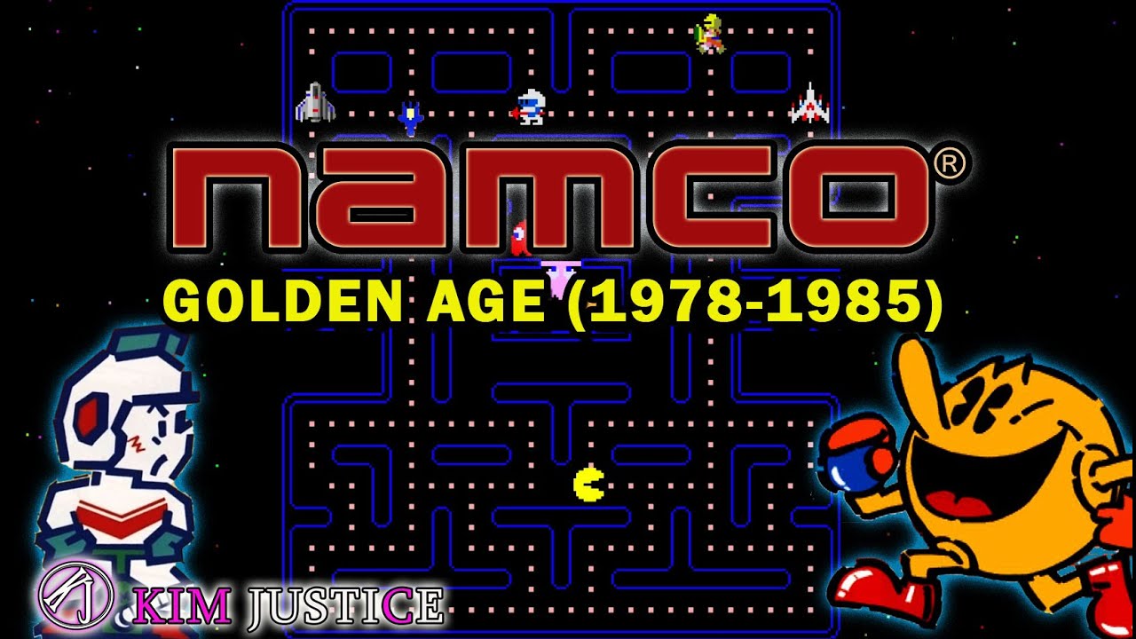 The A-Z of NAMCO's 1980's Arcade Games: The Golden Age (1978-1985 ...