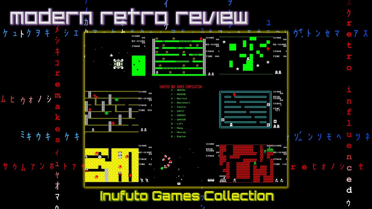 Modern Retro Review - Inufuto Games Collection (BBC Micro) | Retrounlim