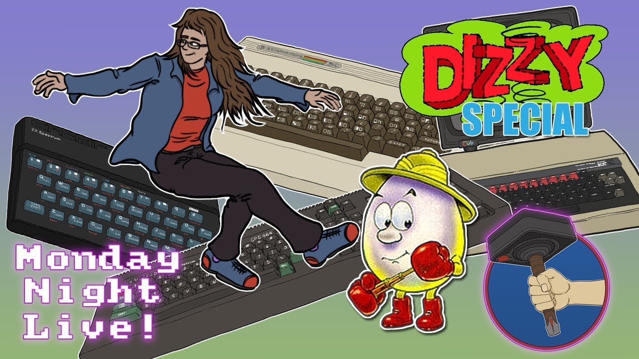 Let's Play Crystal Kingdom Dizzy on ZX Spectrum part 2! Monday Night Live, The Retro Gaming Show ...