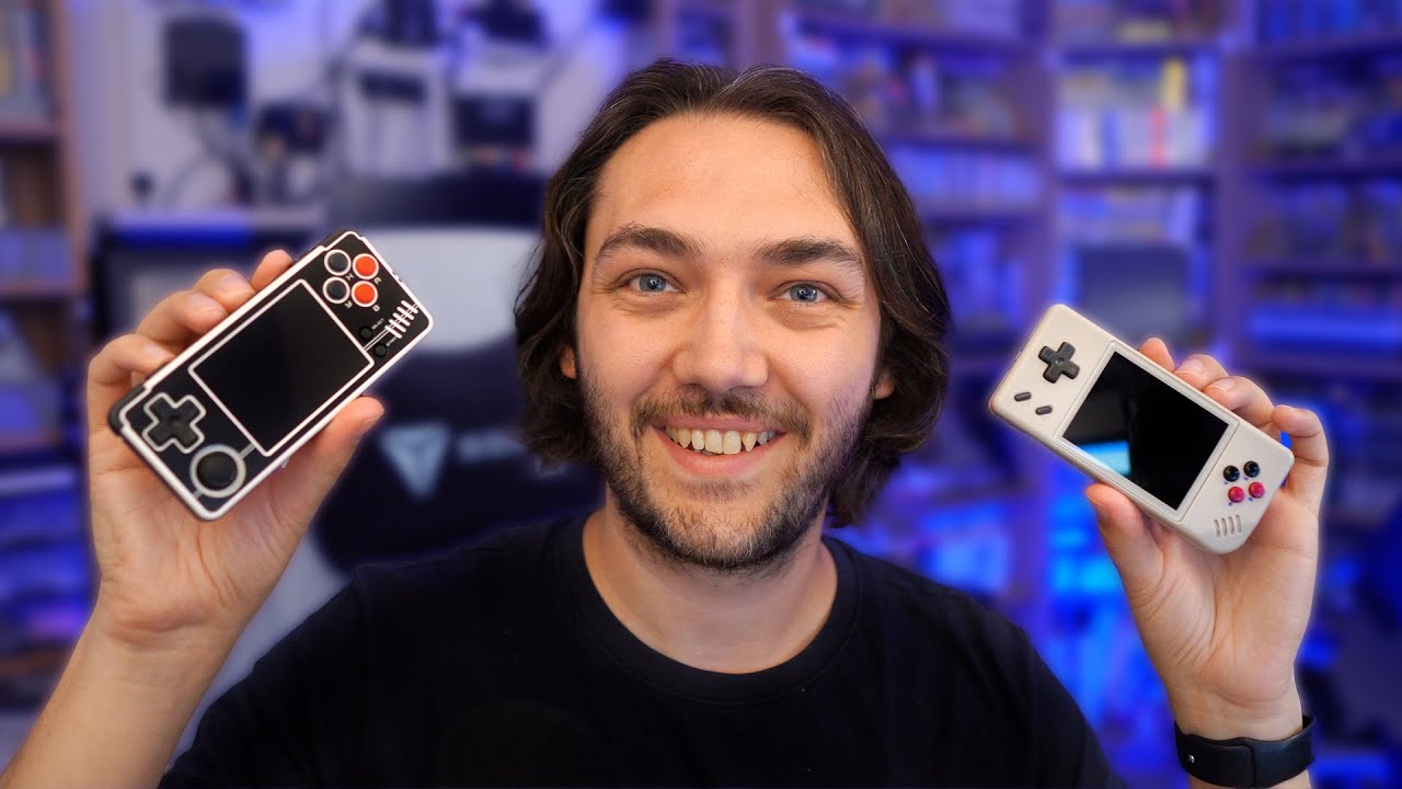 New Game Boy Micro Style Handhelds! [Miyoo A30 & Anbernic RG28XX ...