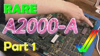 Rare A2000-A (Rev 4 - German) PCB Repair - Part 1 | Retrounlim