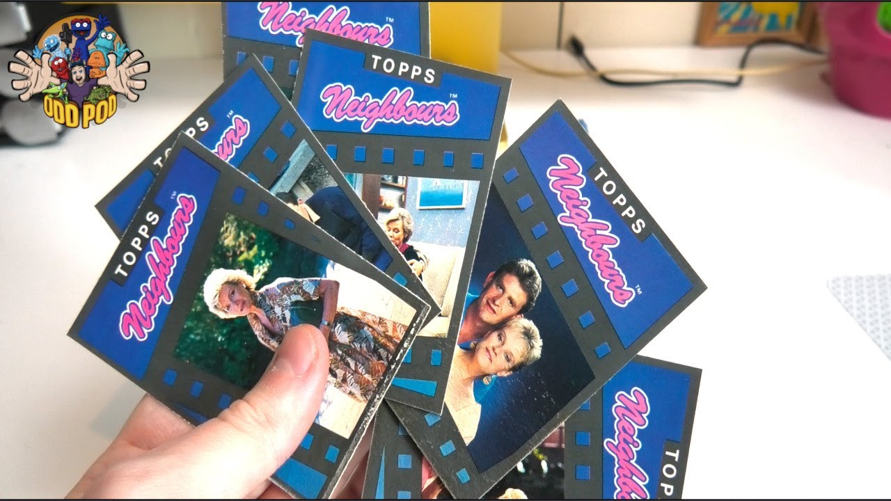Neighbours Trading Cards 1988 Opening | Odd Pod | Retrounlim