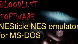 NESticle On MS DOS - showing a few games (auto age restricted due to ...