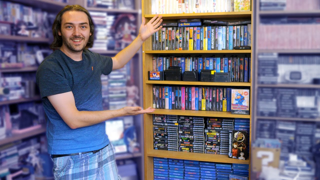 Retro Game Room Tour - Sega Collection! | Retrounlim