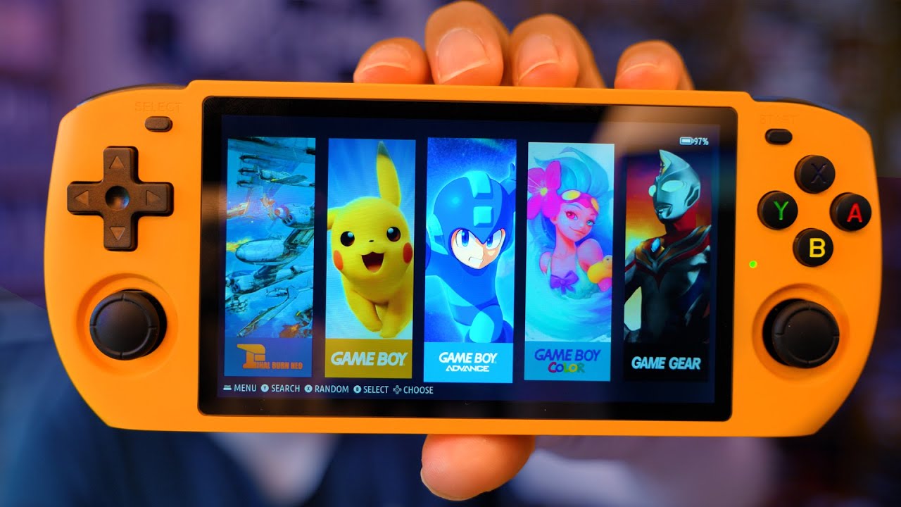 Powkiddy RGB10Max3 Review - New Emulation Handheld | Retrounlim