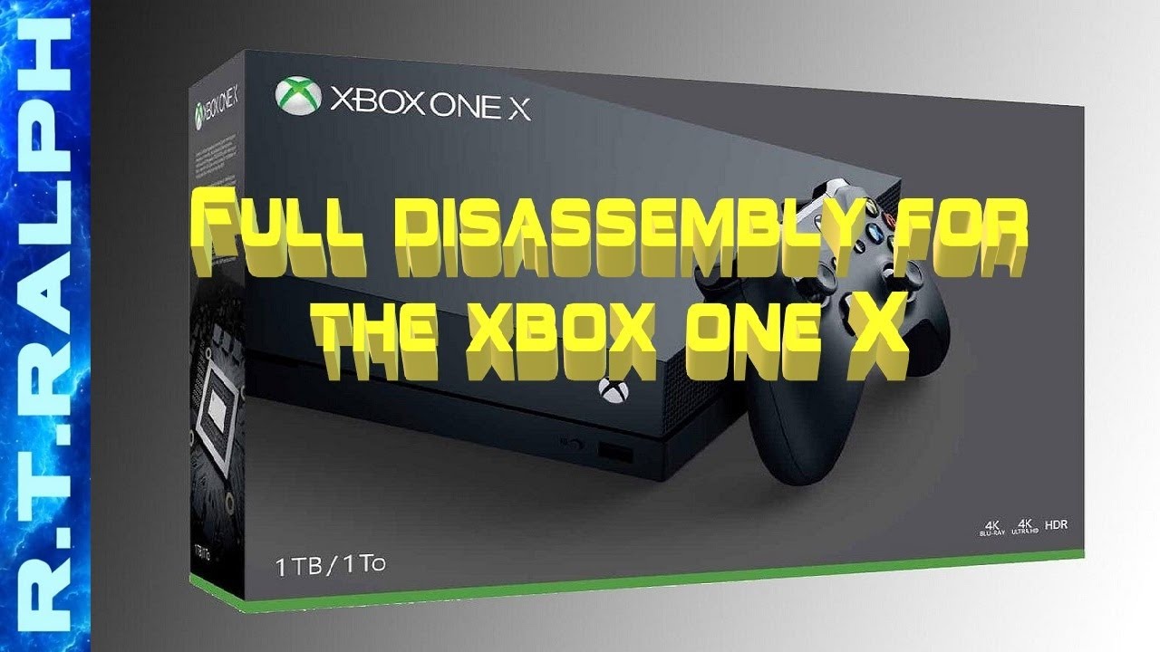 Disassembly of an Xbox One X | Retrounlim