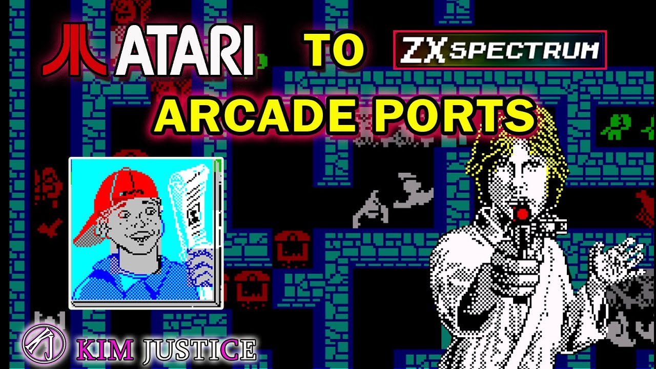 A Look at EVERY Atari Arcade Port to the ZX Spectrum | Kim Justice ...
