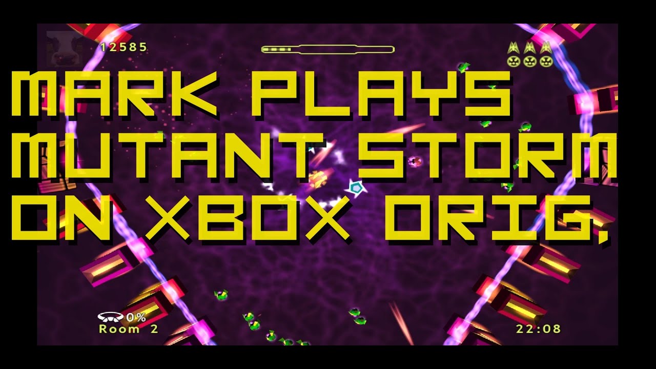 Mark Plays... Mutant Storm (Xbox)(XboxLive Arcade)(Insignia) | Retrounlim