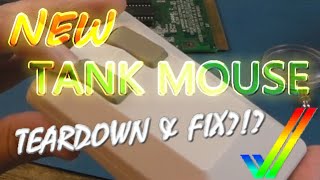 Modern Amiga Tank Mouse from Jamie Morgan - Teardown & Fix?!? | Retrounlim
