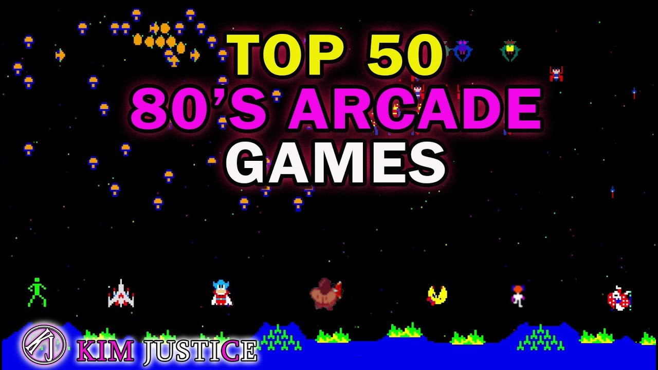 Kim Justice's Top 50 Arcade Games of the 1980's | Retrounlim