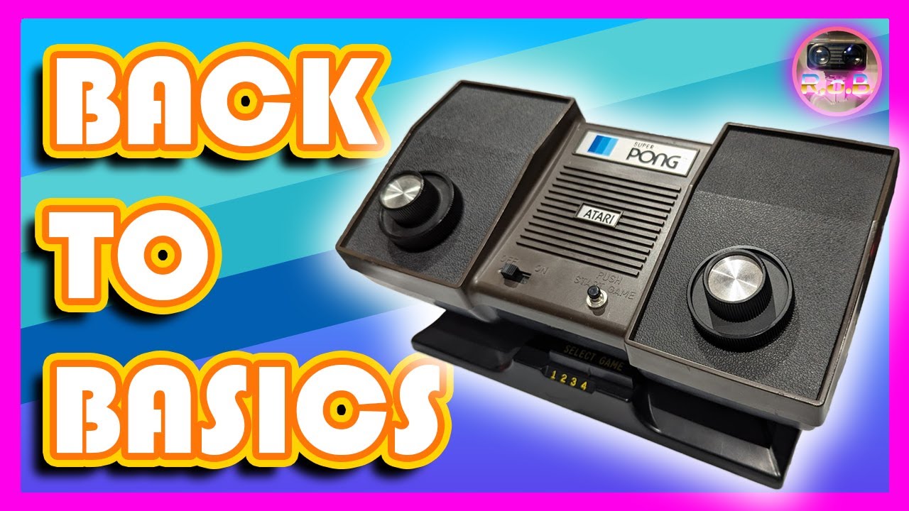 Oldest Console In My Collection! - Atari Super Pong (1976) | Retrounlim