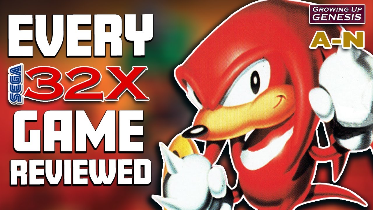 Every Sega Genesis 32X Game Reviewed (Part 1, A-N) - Growing Up Genesis ...
