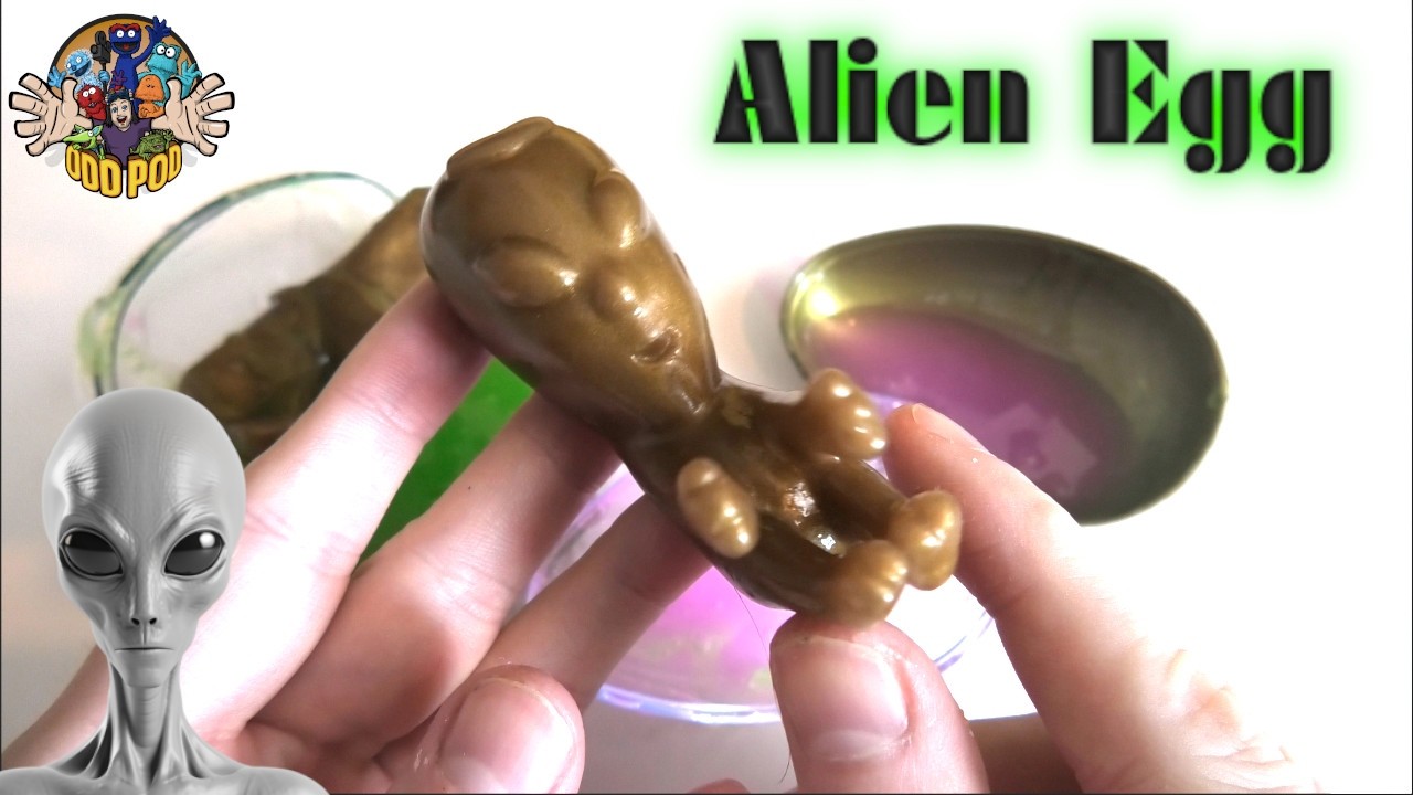 Alien Egg 90s Toy - Stickiest Slime Ever! | Odd Pod | Retrounlim