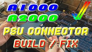 Amiga A1000 ATX Power Adapter Build & A2000 Adapter Fix | Retrounlim