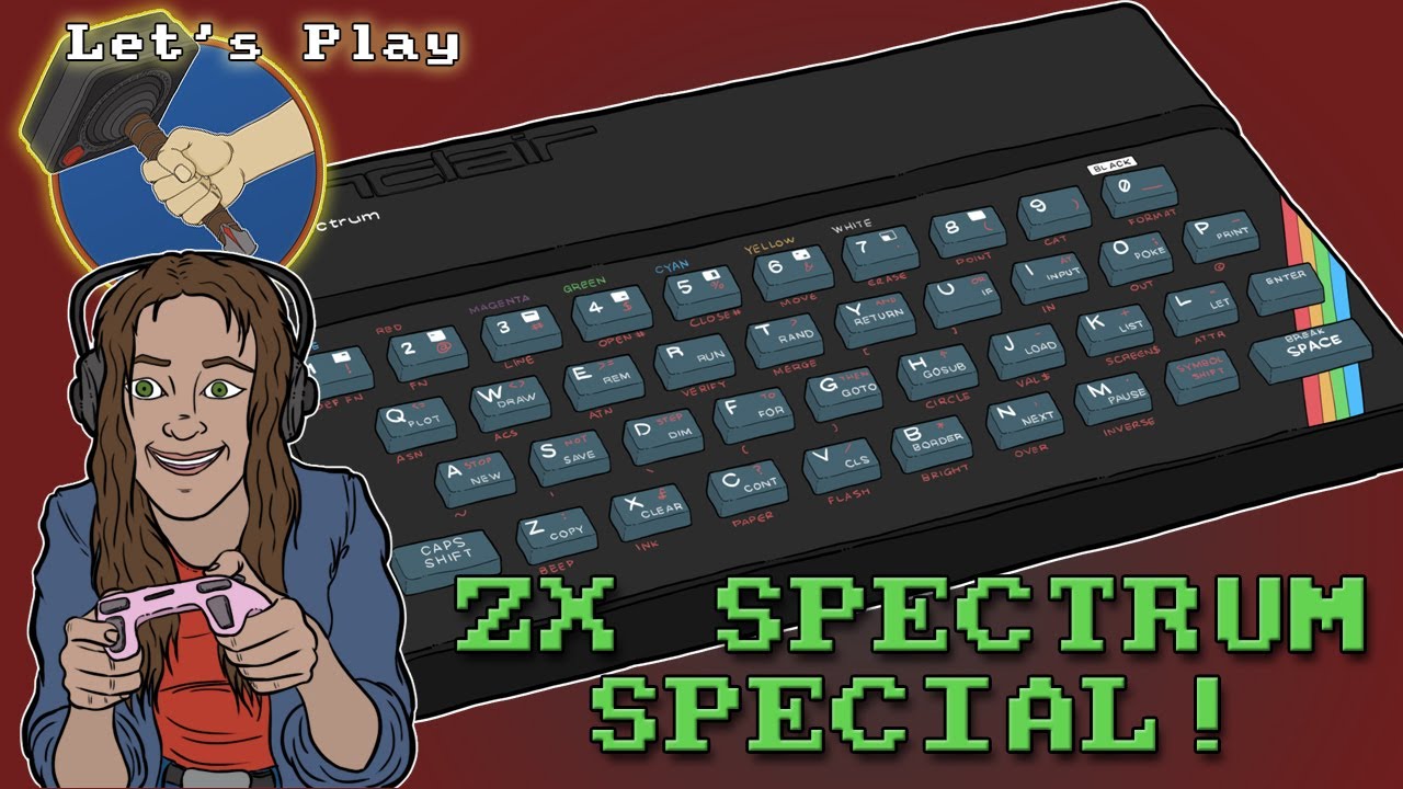 Let's Play ZX Spectrum games! Monday Night Live, The Anything-Goes ...