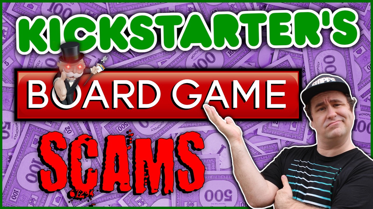 5 Kickstarter Board Game SCAMS / Crazy Crowdfunding Campaigns | Retrounlim