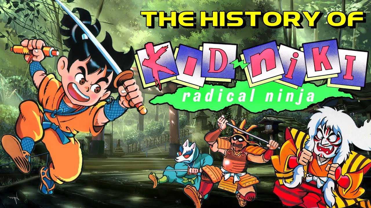 The History of Kid Niki Radical Ninja 快傑ヤンチャ丸 - arcade console ...