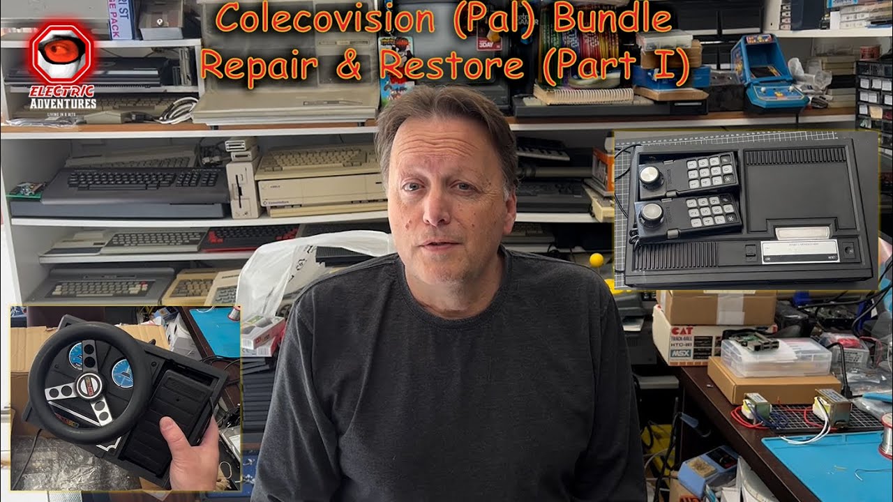 Colecovision (Pal) Bundle - Repair and Restore (Part I) | Retrounlim