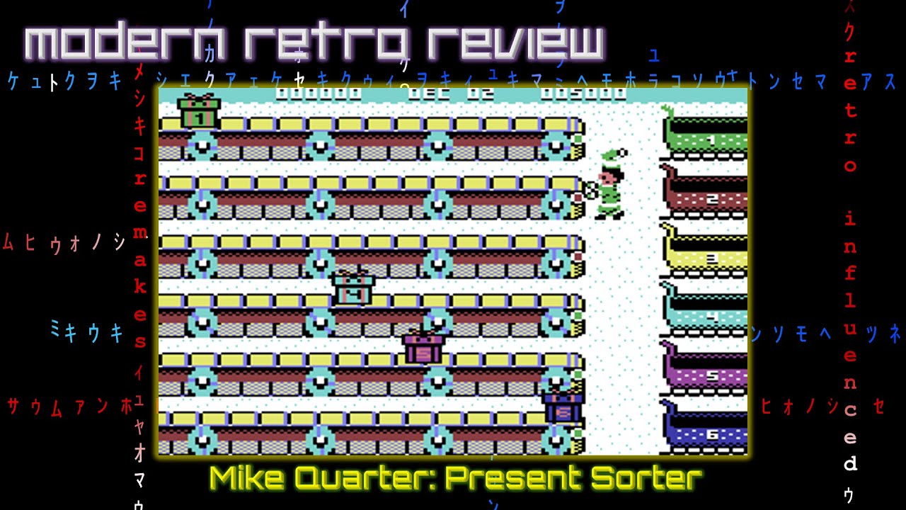 Modern Retro Review - Mike Quarter: Present Sorter (Commodore 64) | Retrounlim
