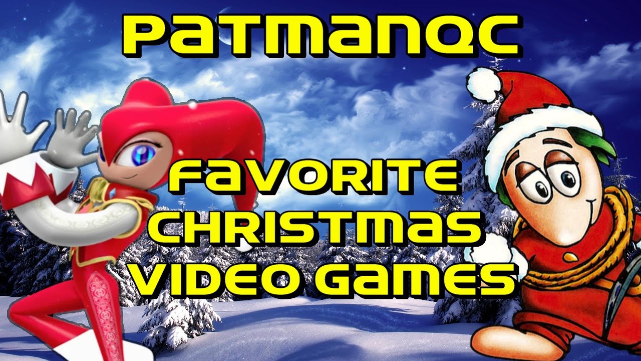 PatmanQC's favorite Christmas video games | Retrounlim