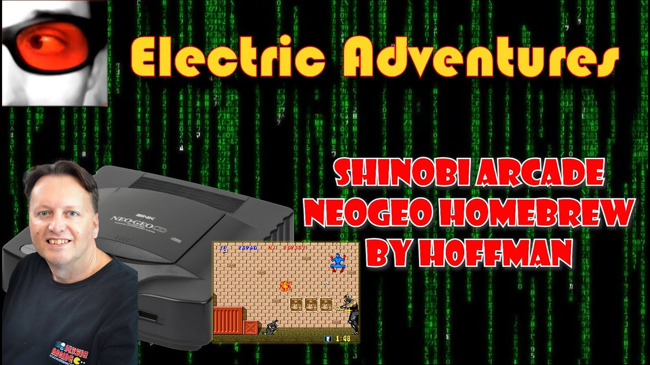 Let's Play - Shinobi Neo Geo CD New Homebrew by H0ffman! | Retrounlim