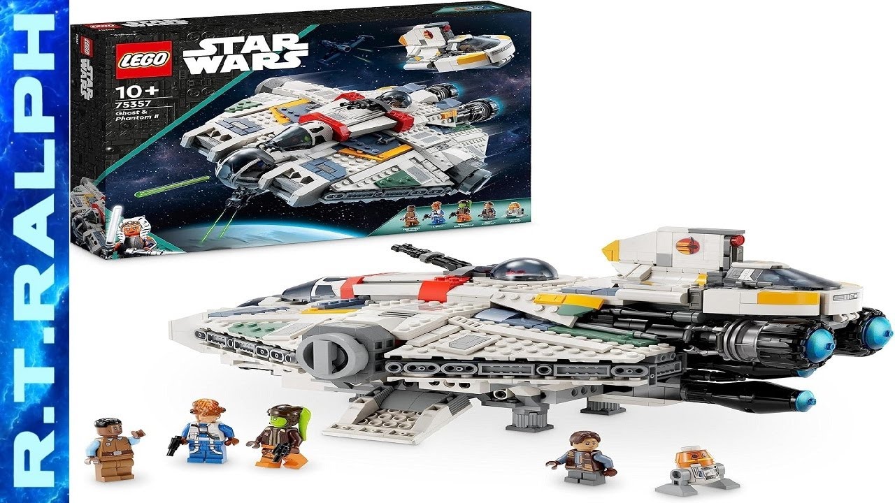 LEGO Star Wars Ghost & Phantom II 75357 Build and Review | Retrounlim