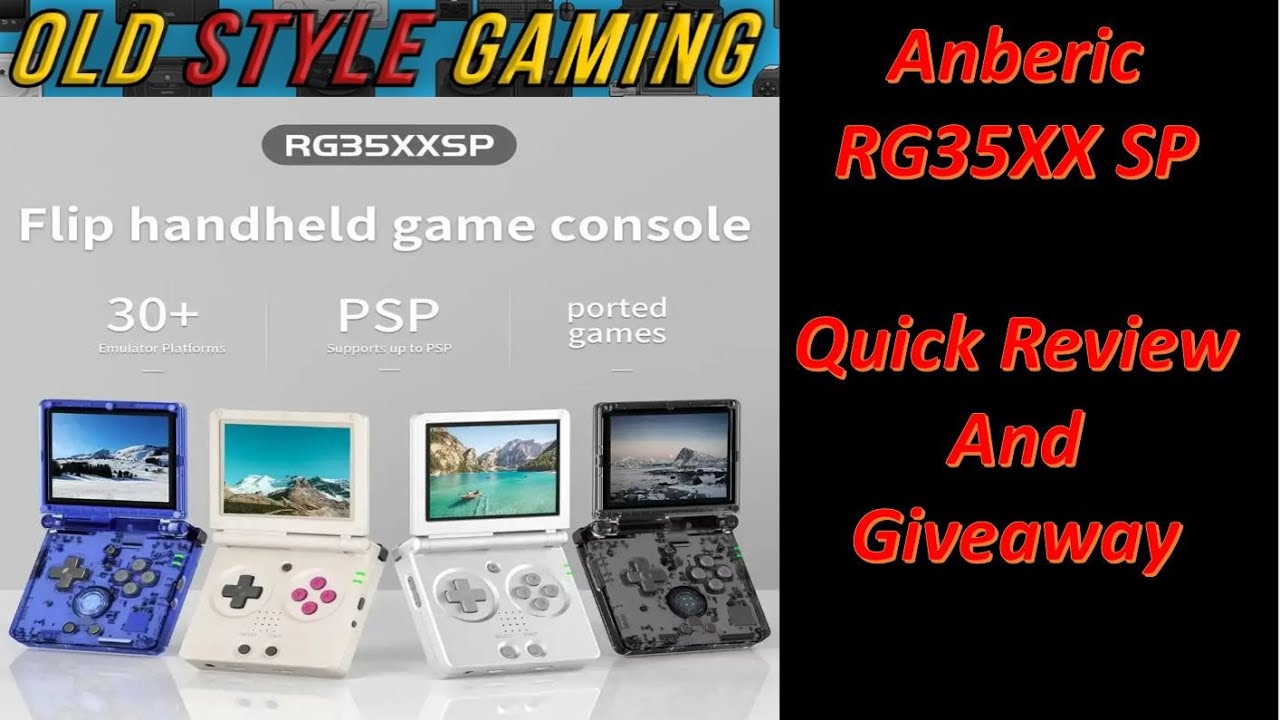 Anbernic RG35XX SP Quick Review and Giveaway | Retrounlim