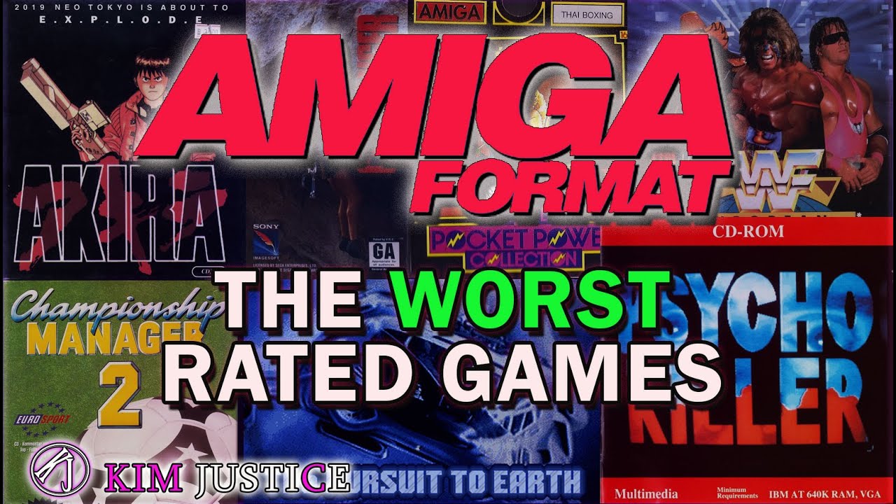 Playing the WORST RATED Amiga Games: Amiga Format Edition (Sub 20% ...