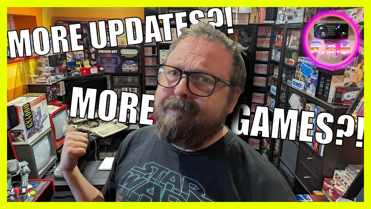 🕹️ MORE Game Room Updates! 🕹️ NEW Editing Software! 🕹️ Plus NEW Games ...