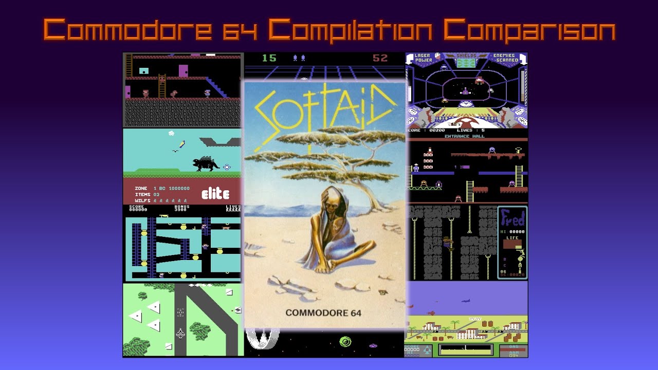 Commodore 64 Compilation Comparison: Softaid (1985) | Retrounlim