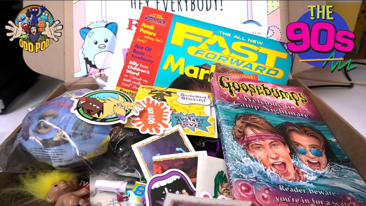 90s Nostalgia Unlocked: What’s Inside This Mystery Box? | Retrounlim