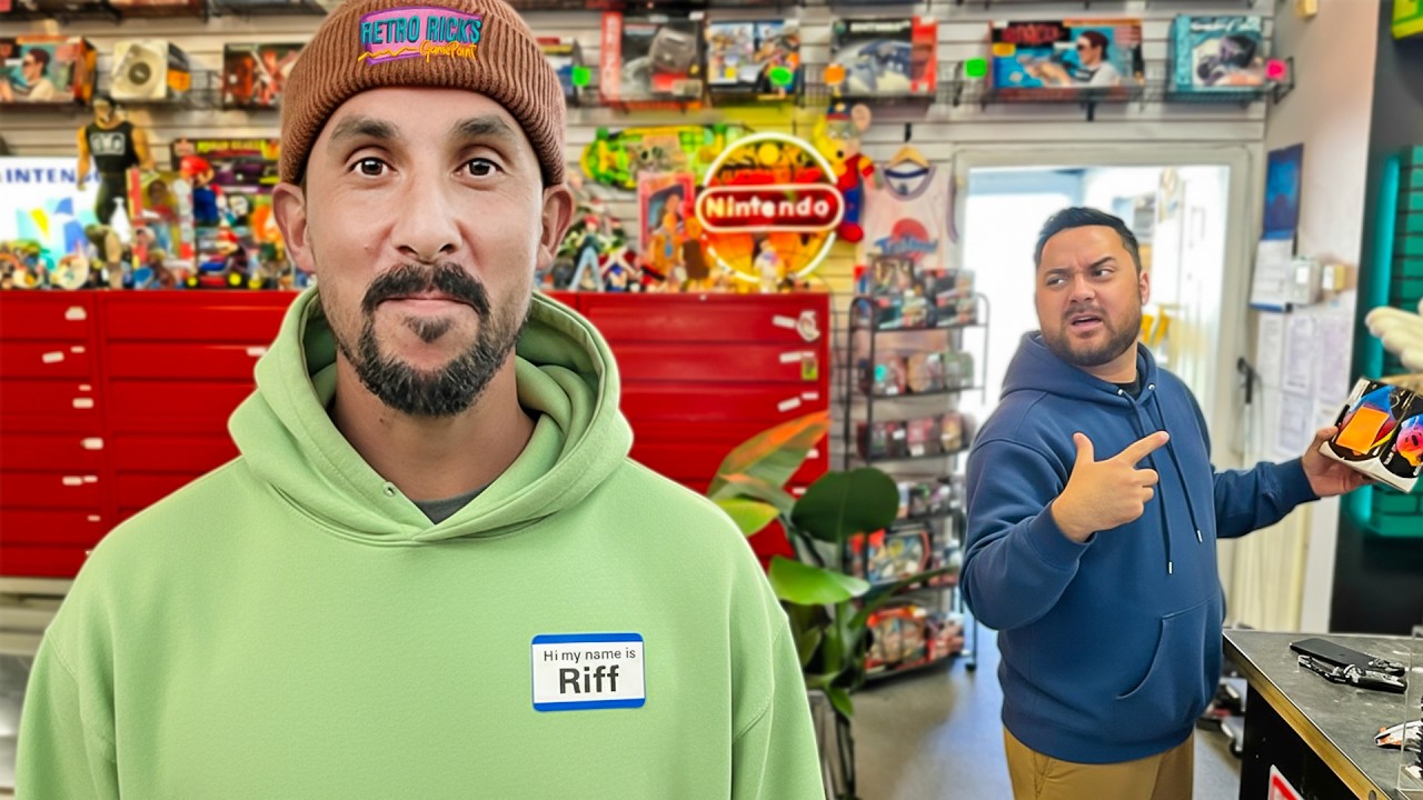 I got hired at Retro Rick's Game Store | Retrounlim